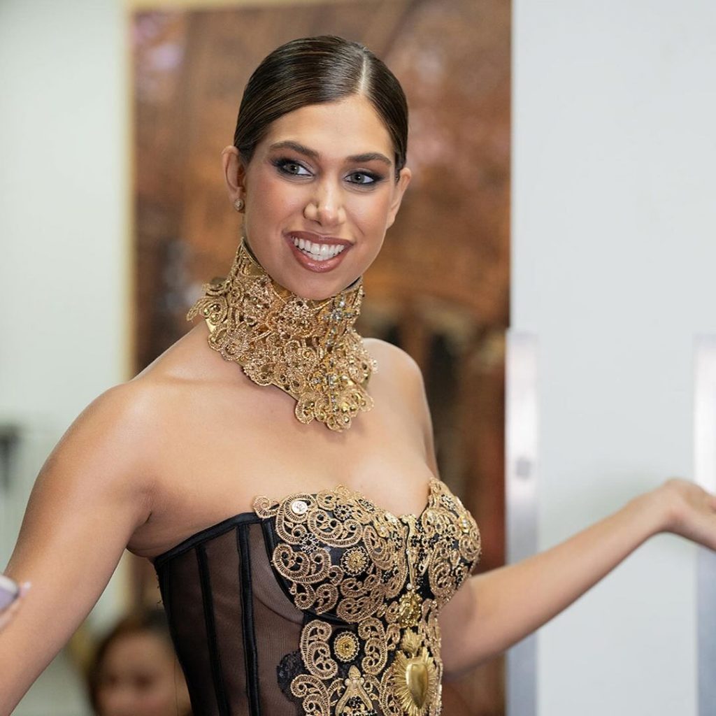 Lina Luaces, hija de Lili Estefan, en la Semana de la Moda de NY