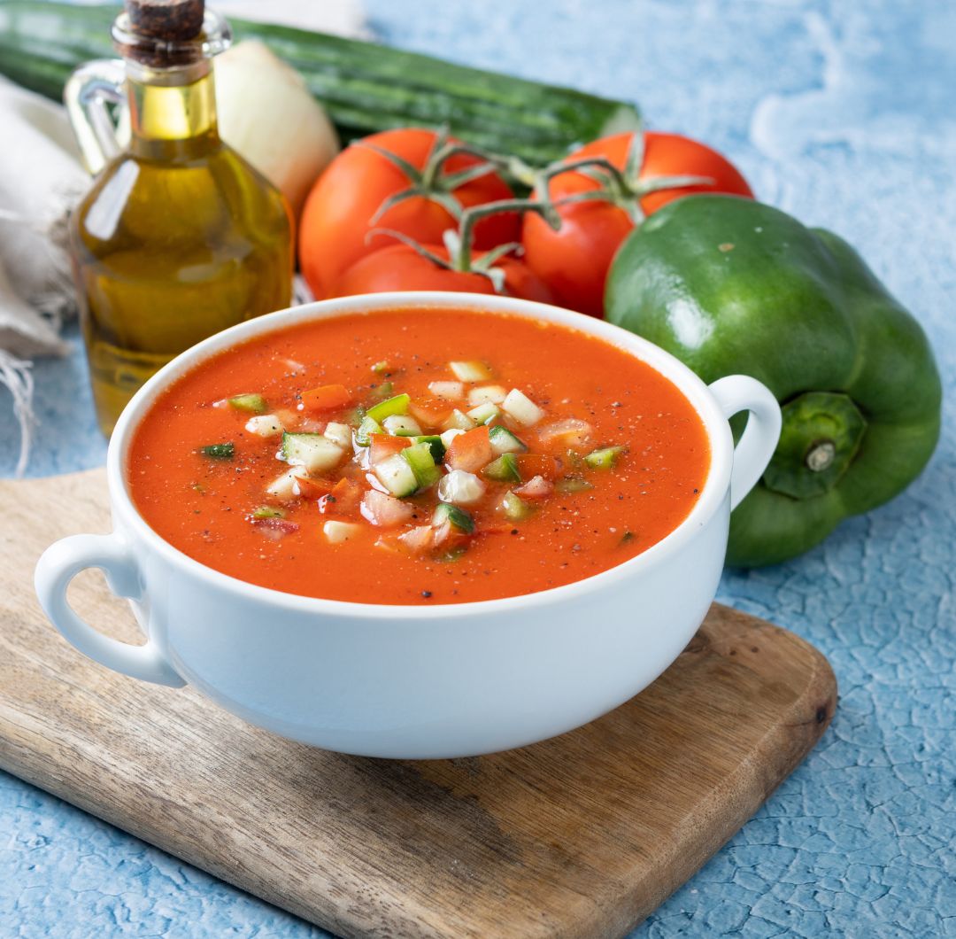 Gazpacho casero: la receta más sencilla y deliciosa