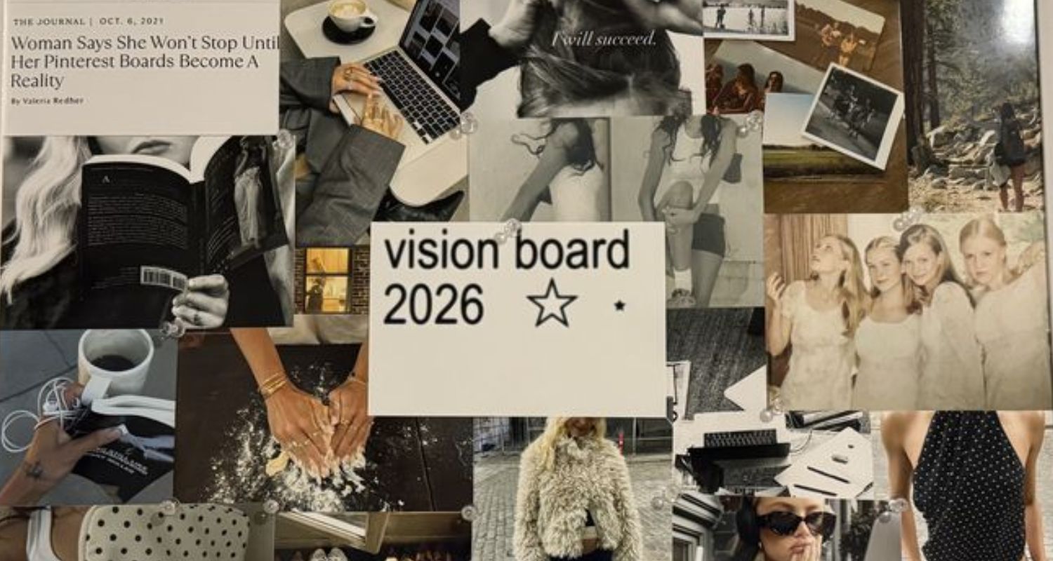 Cómo crear un vision board 2026 y manifestar tus metas