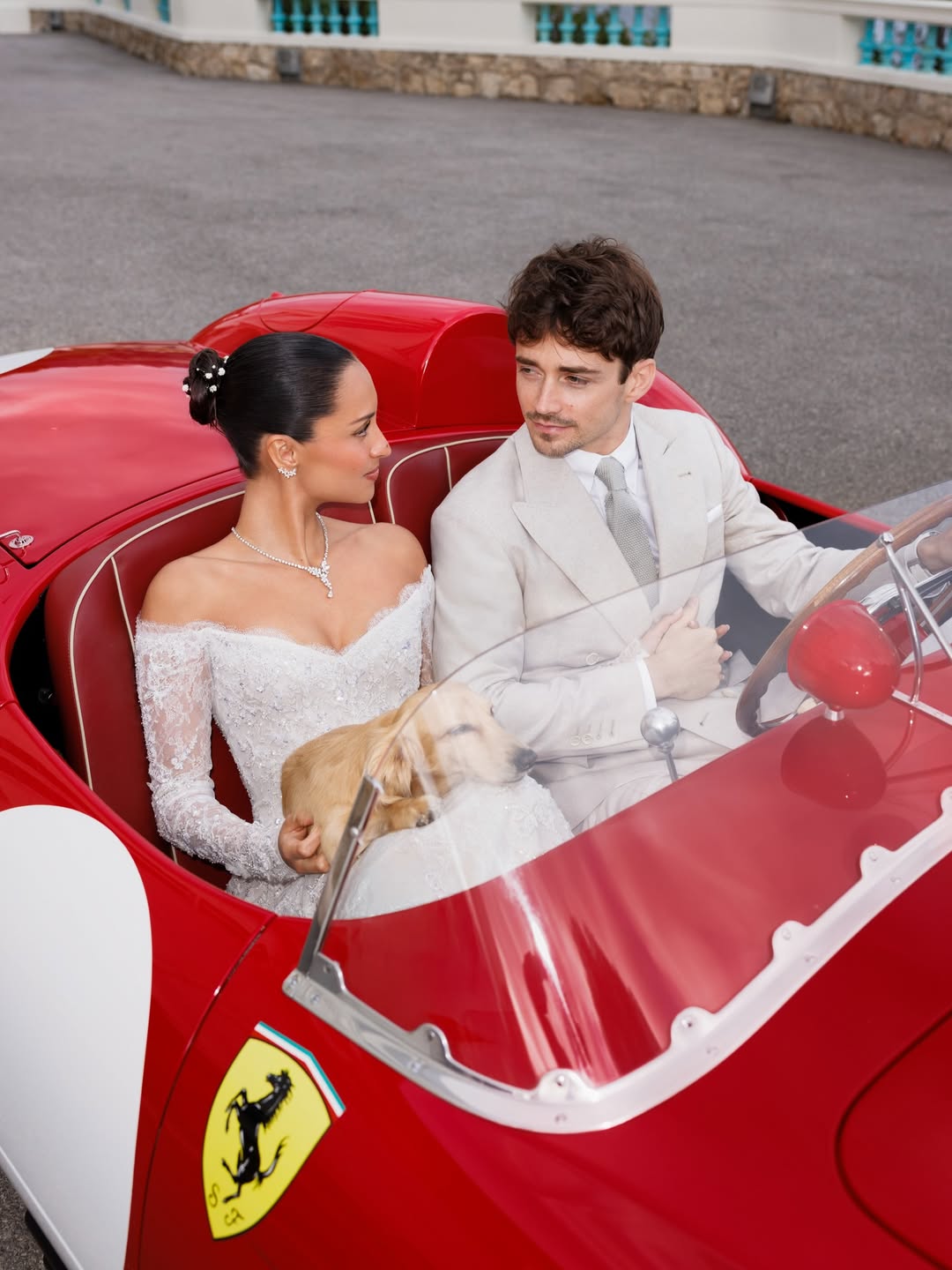 ¿Quién es Alexandra Saint Mleux?: Esposa de Charles Leclerc